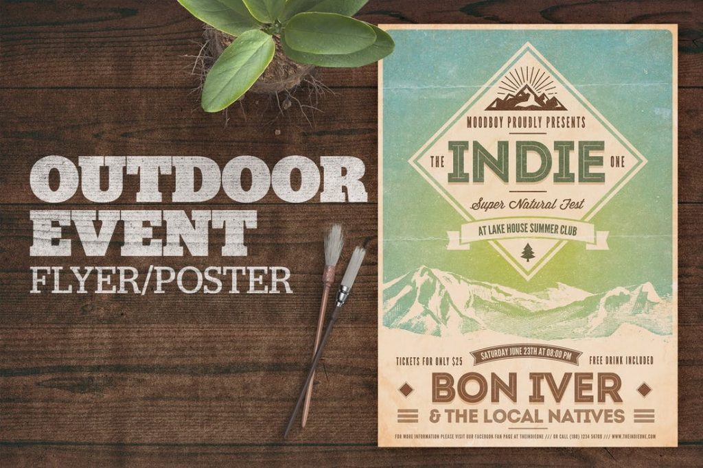 27 Inspiring Letterpress Style Posters | Design Shack