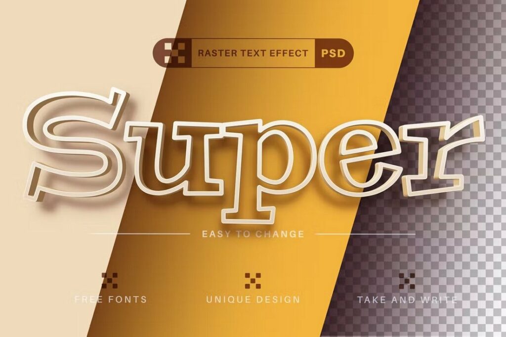 50+ Best Photoshop Text Effects 2023 (Free & Premium) | Design Shack