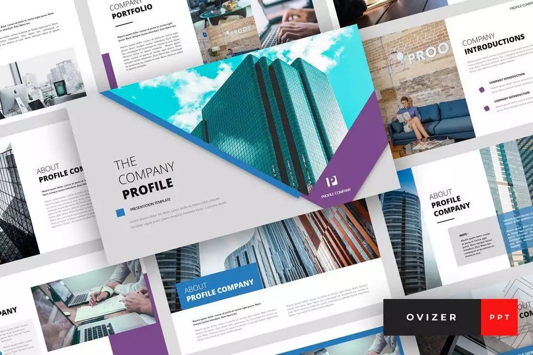 Ovizer Company Profile Presentation | Design Shack