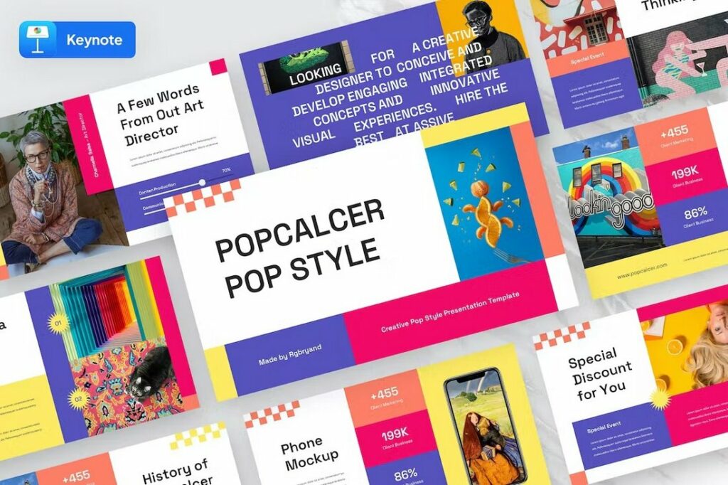 60+ Modern, Premium Keynote Templates | Design Shack
