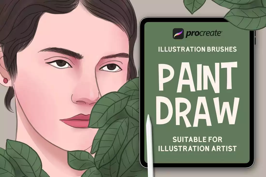 Paint Draw Procreate Paint Brushes | Design Shack