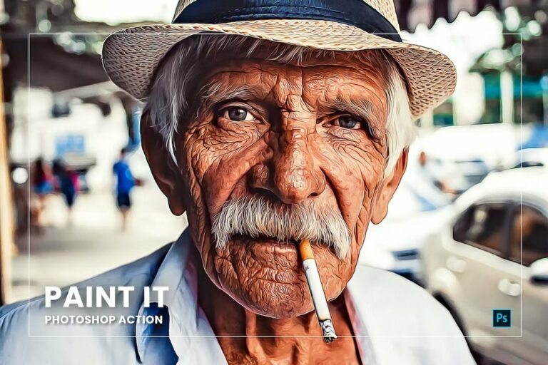 20+ Best Photo to Illustration Actions & Filters for Photoshop | Design ...