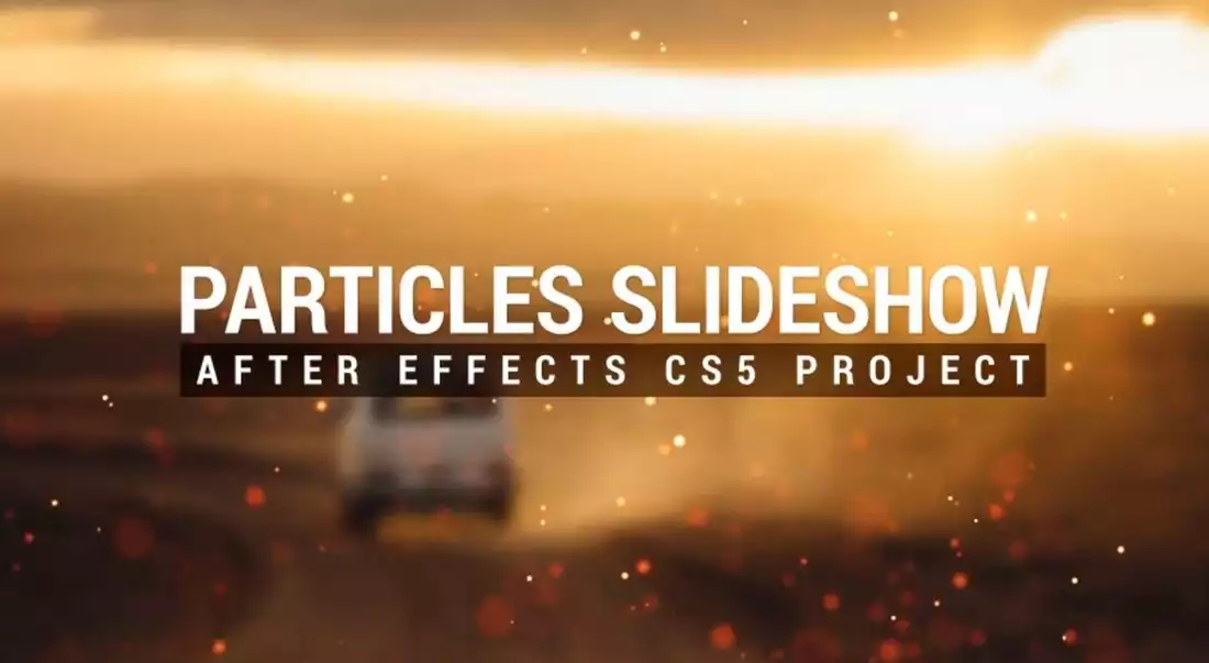Particles Slideshow Template for After Effects | Design Shack