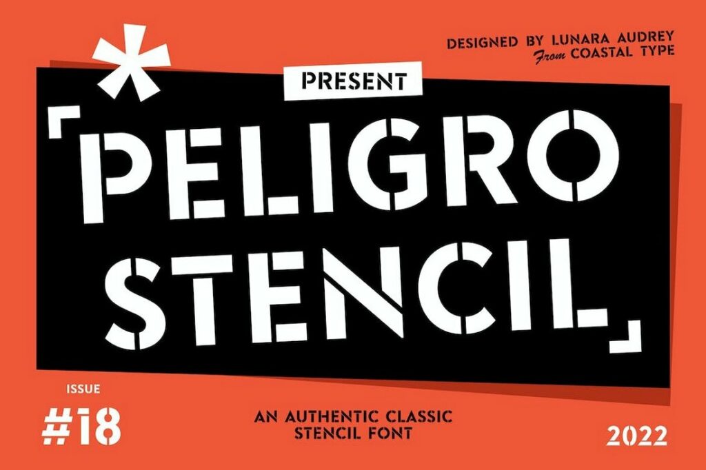 20+ Best Military & Army Fonts (Stencil Style) - Shack Design