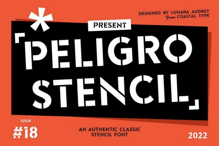 20+ Best Military & Army Fonts (Stencil Style) | Design Shack