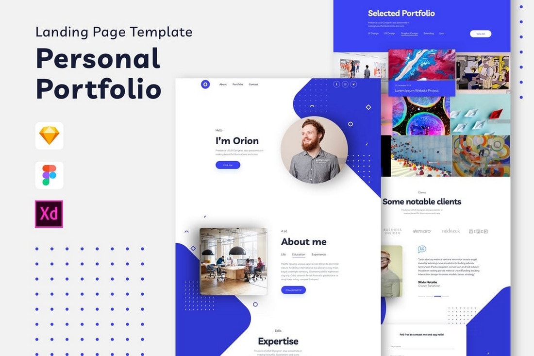 35 Best Sketch Website Templates 2023 Web Design Hawks