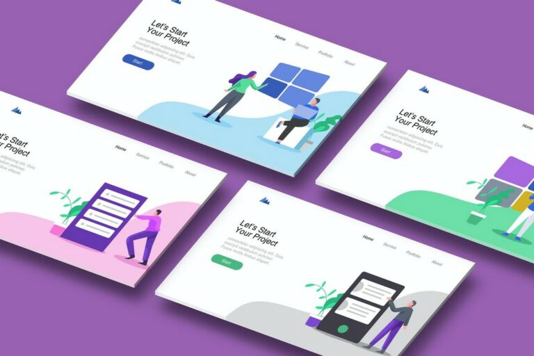 60+ Best Isometric Mockup Templates | Design Shack