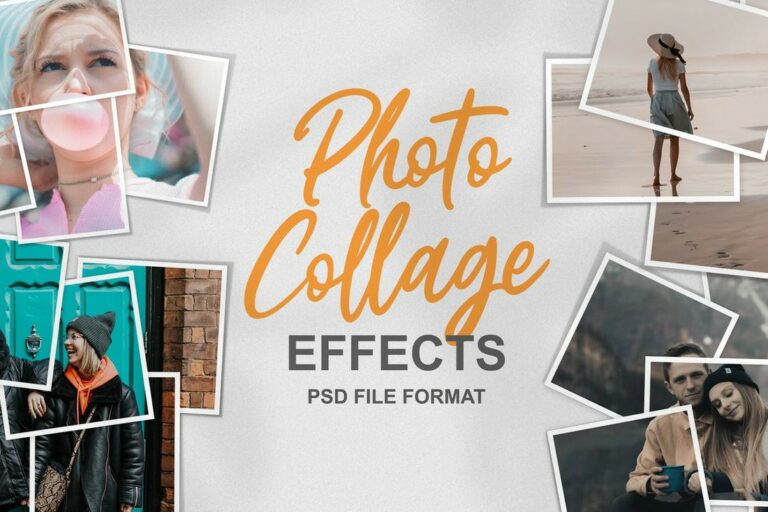 30+ Best Photo Collage Templates for Photoshop | Design Shack