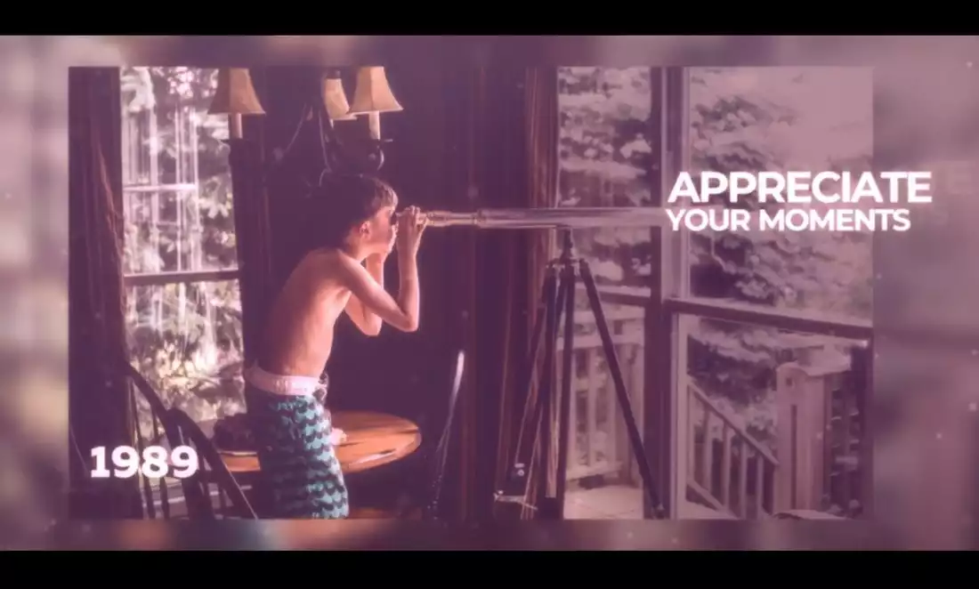 Photo Memory Slideshow Template for DaVinci Resolve | Design Shack