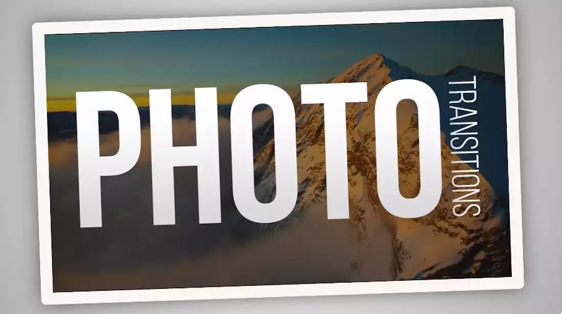 Photo Transitions Effects for Premiere Pro | Design Shack
