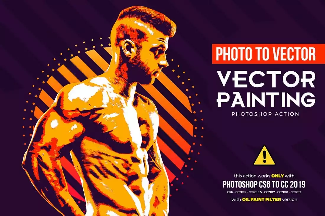 Photo to Vector Cartoon Photoshop Action | Design Shack