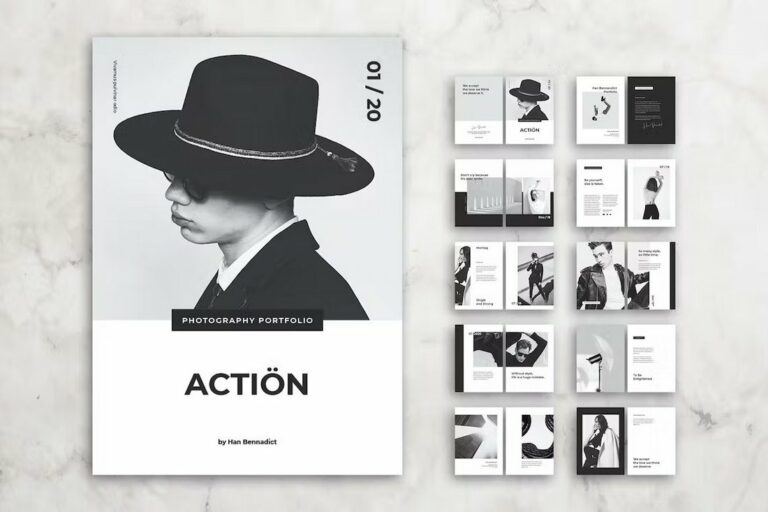 24+ Best InDesign Portfolio Templates + Examples 2025 | Design Shack