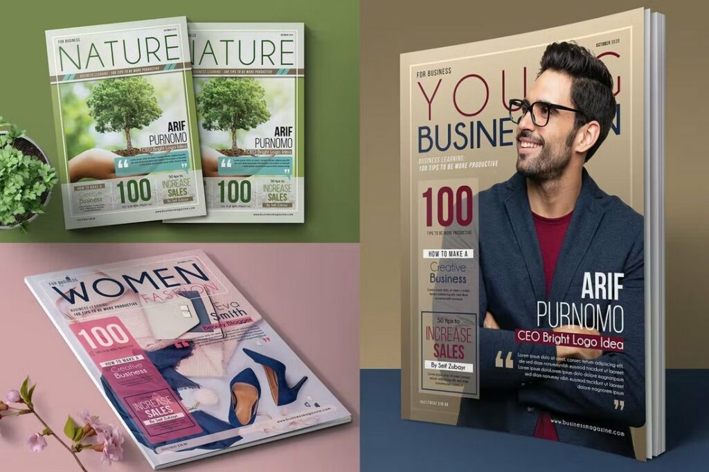 20+ Best Magazine Templates With Modern + Creative Cover Layouts ...