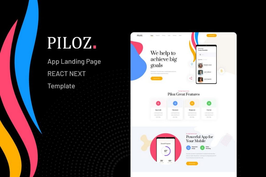 70+ Best App Landing Page Templates 2024 | Design Shack