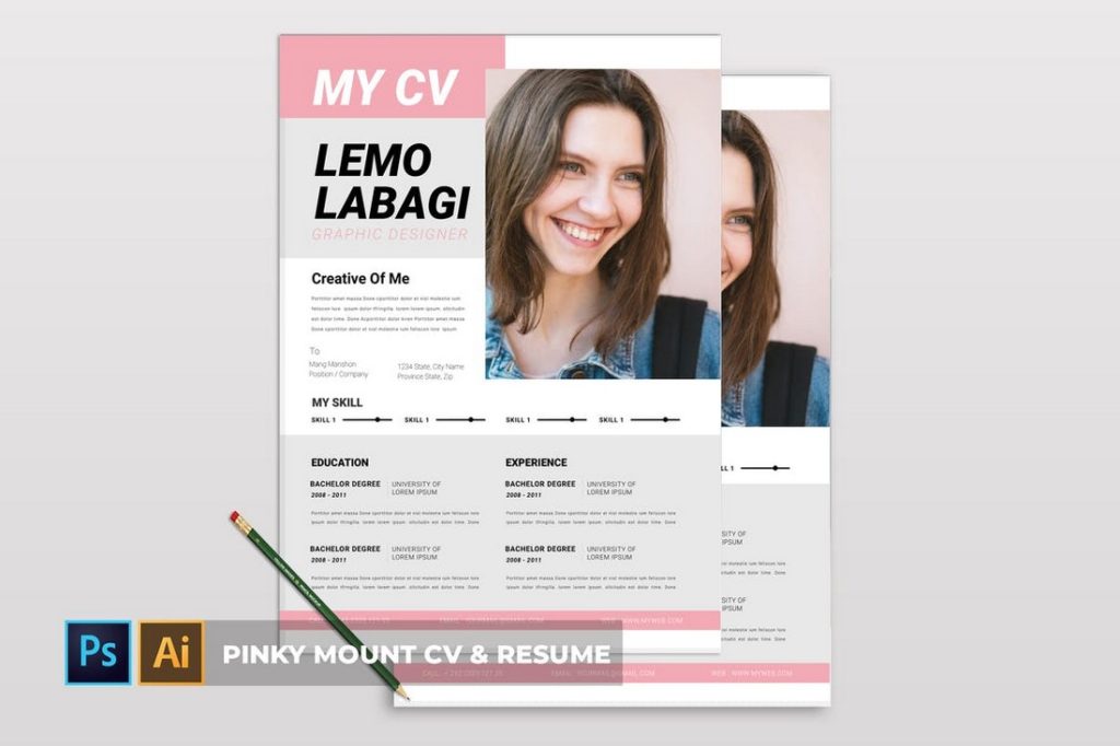 50+ Best CV & Resume Templates 2021 – Yes Web Designs