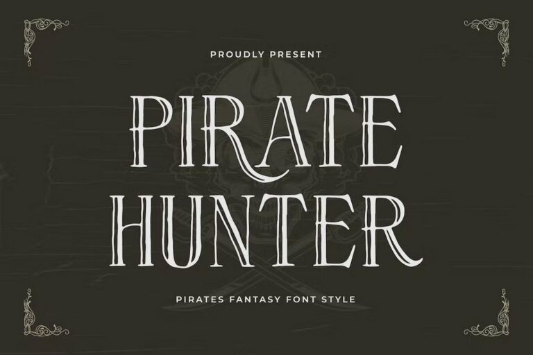 20+ Best Pirate Fonts in 2024 (Free & Pro) | Design Shack
