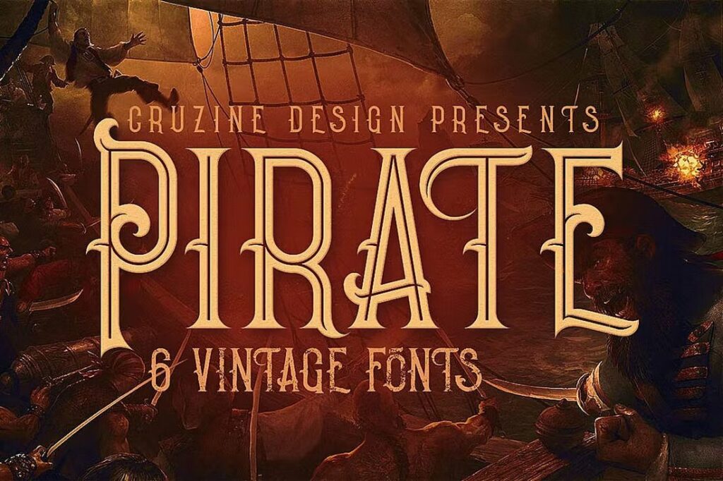 30+ Best Pirate Fonts in 2025 (Free & Pro) | Design Shack