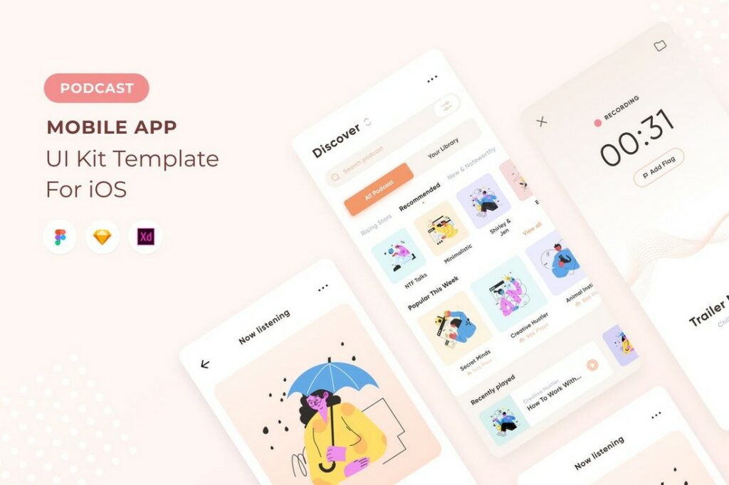 30+ Best Sketch iOS App Templates - Shack Design