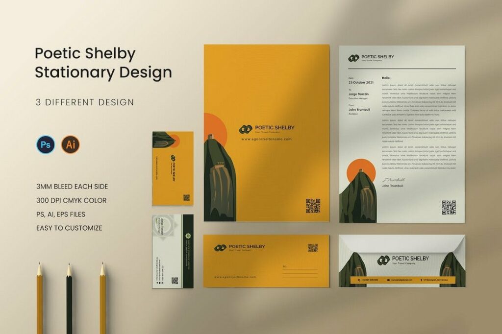 20+ Best Business Stationery Templates (+ Examples) 2025 | Design Shack