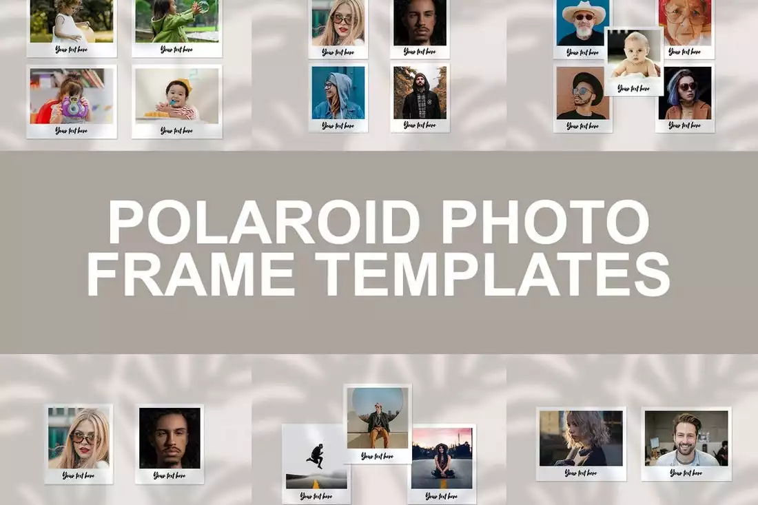 Polaroid Photo Frame Instagram Templates | Design Shack