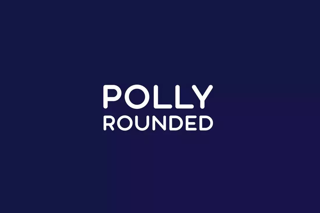 Polly Rounded Font | Design Shack