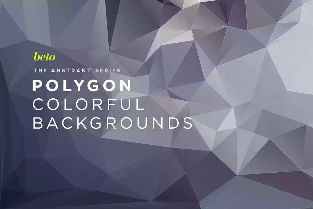 Polygon Abstract Backgrounds V2 | Design Shack