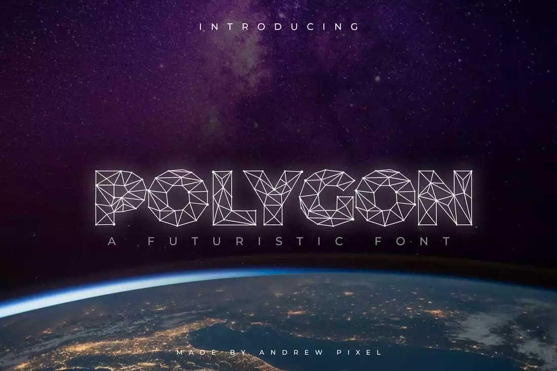 Polygon Technology Font | Design Shack
