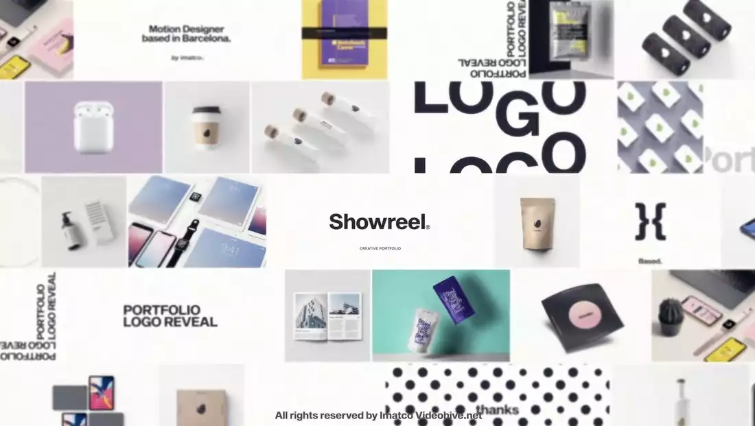 Portfolio Logo Reveal Template for After Effects | Design Shack