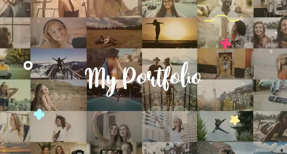 Portfolio Slideshow Video Template FCPX | Design Shack