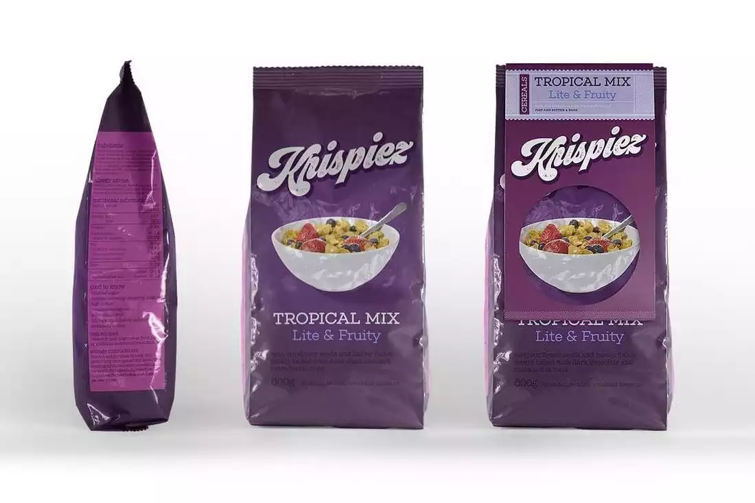 Pouch Packet Packaging Mockup | Design Shack