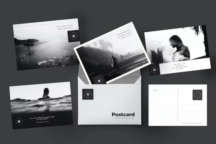 20+ Best Printable Postcard Templates (+ How to Make a Postcard) – Yes ...