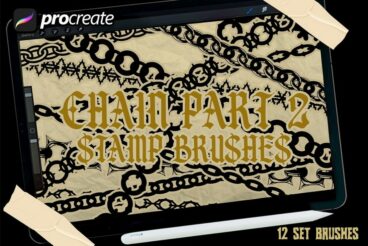 15+ Best Chain Brushes for Procreate & Photoshop (Free & Pro) | Design ...