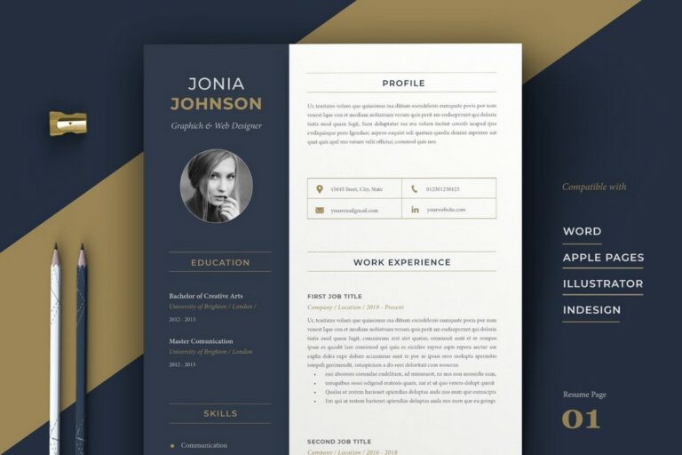 50+ Best Pages Resume & CV Templates 2024 | Design Shack