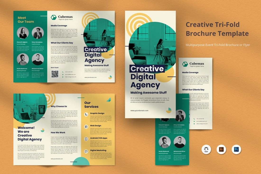 20 Professional Brochure Templates Designs Design Shack