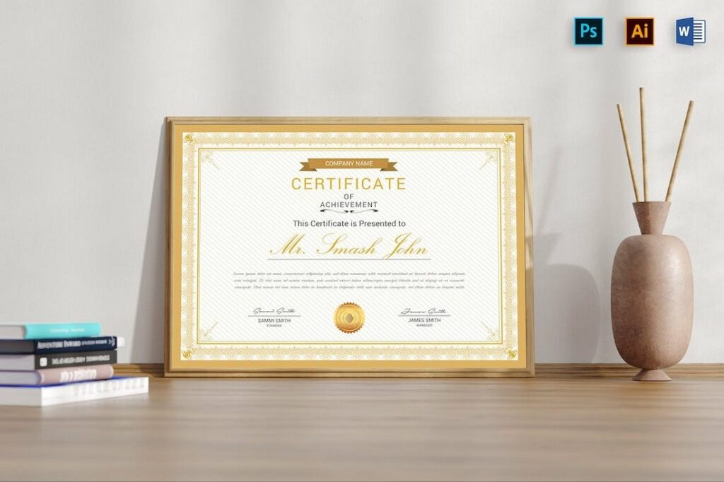 20+ Editable Certificate & Award Templates for Word + Google Docs – Yes ...