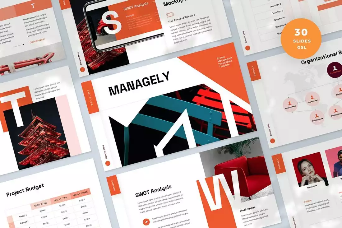 Project Management Google Slides Template | Design Shack