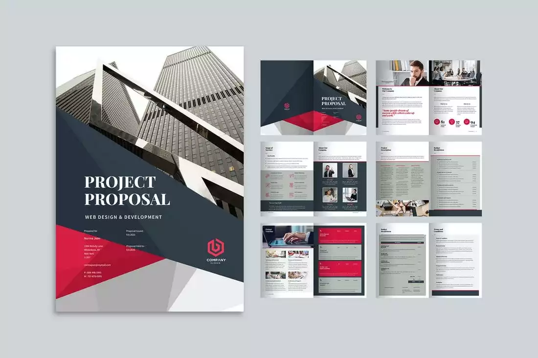 Project Proposal Brochure Template | Design Shack