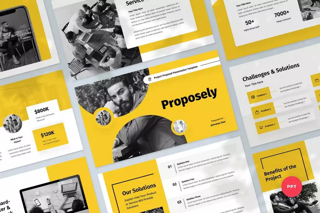 Project Proposal & Pitch PowerPoint Template | Design Shack