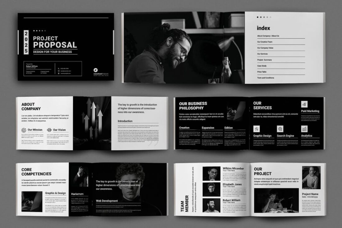 40+ Best Graphic Design Proposal Templates (Branding + Marketing ...