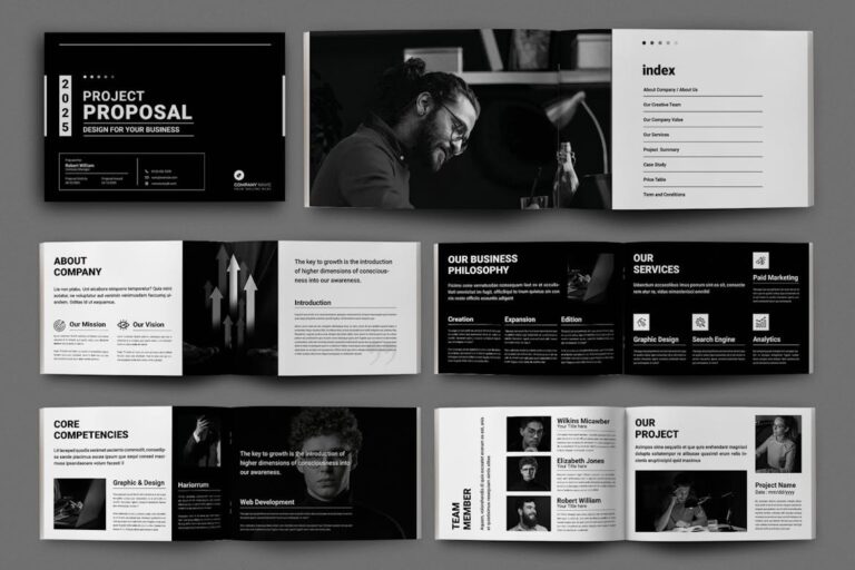 40+ Best Graphic Design Proposal Templates (Branding + Marketing ...
