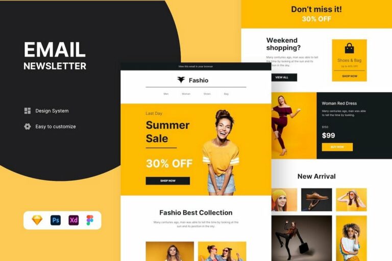 30+ Best Figma Email Templates (Using Figma for Email Design) | Design ...