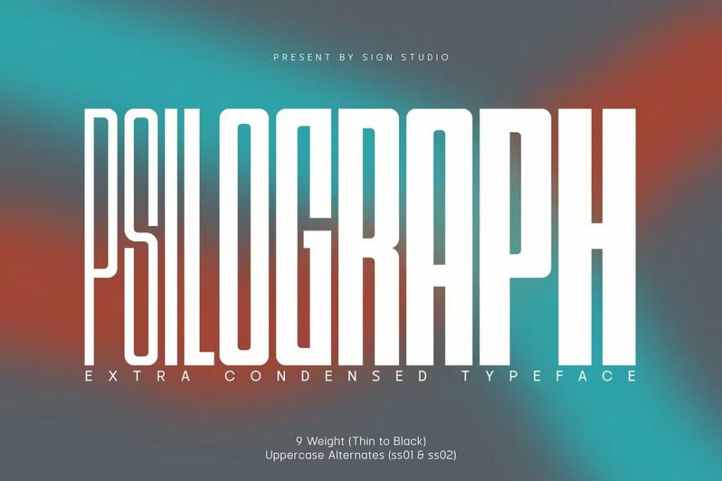 80+ Best Condensed & Narrow Fonts of 2023 - Shack Design