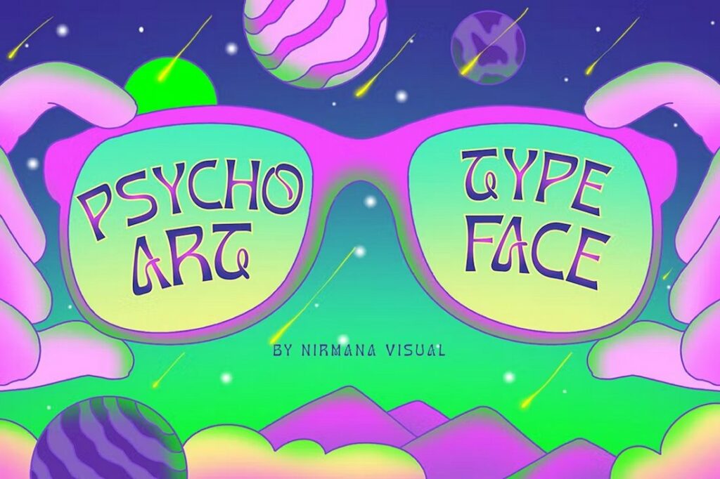 30+ Best Psychedelic Fonts in 2024 (Free & Pro) | Design Shack