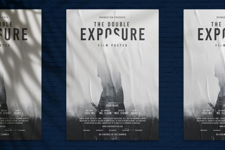 10+ Modern Movie Poster Ideas (+ Template Examples)