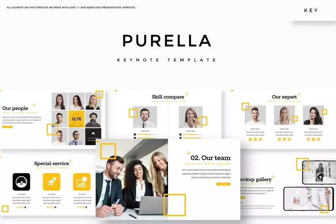 Purella Presentation Template | Design Shack