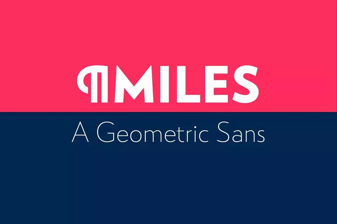 RNS Miles Font Family | Design Shack