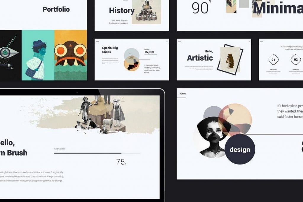 20+ Simple PowerPoint Templates (With Clutter-Free Design) – Yes Web ...