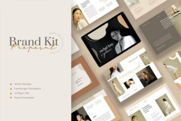 20+ Contoh & Template Kit Merek Terbaik di tahun 2024 - desainae.com