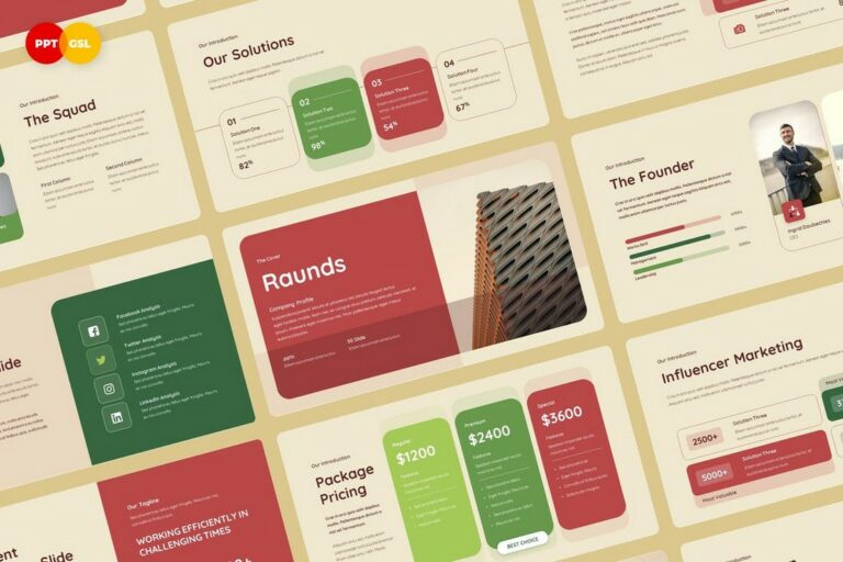 40+ Template PowerPoint Bisnis & Perusahaan Terbaik 2024 - desainae.com