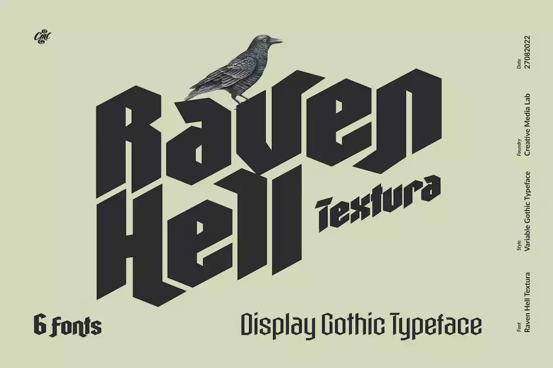 Raven Hell Textura Medieval Font | Design Shack